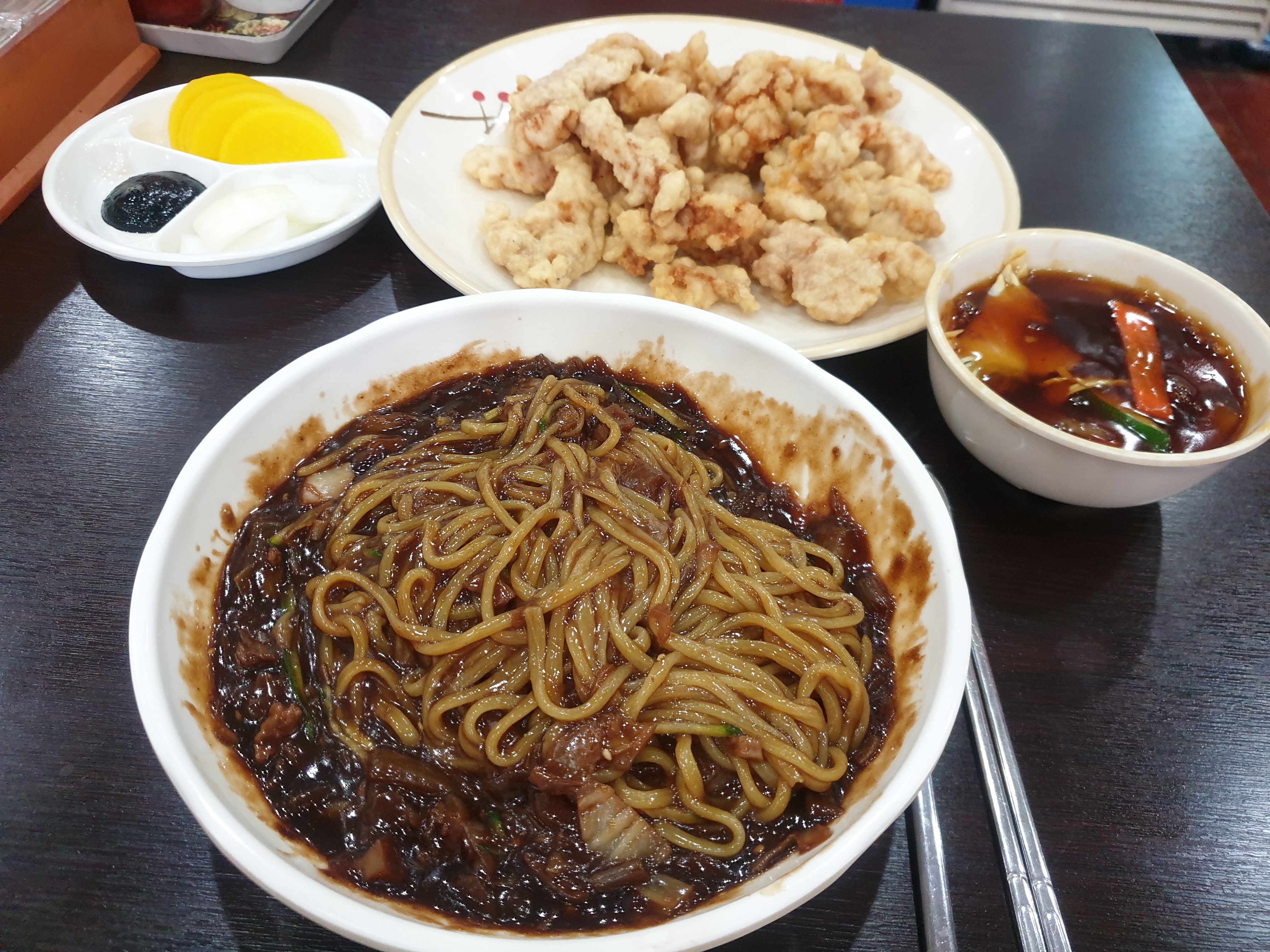 짜장면 + 탕수육