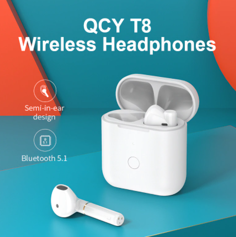 [알리] QCY T8 무선 블루투스 이어폰($16.6/무배)