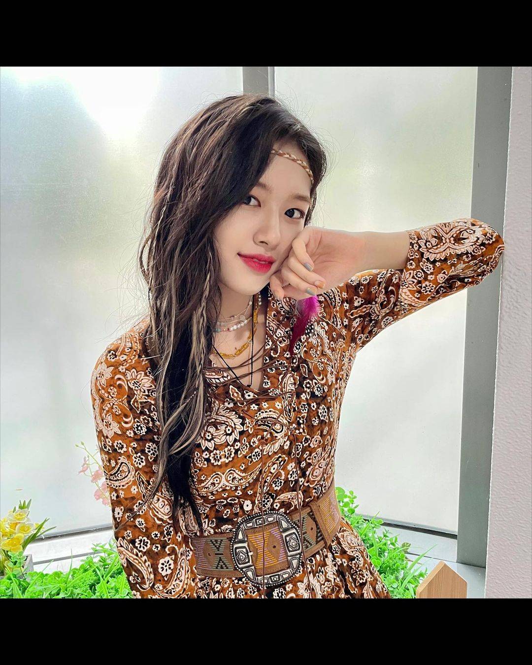 오늘자 안유진 인스타......