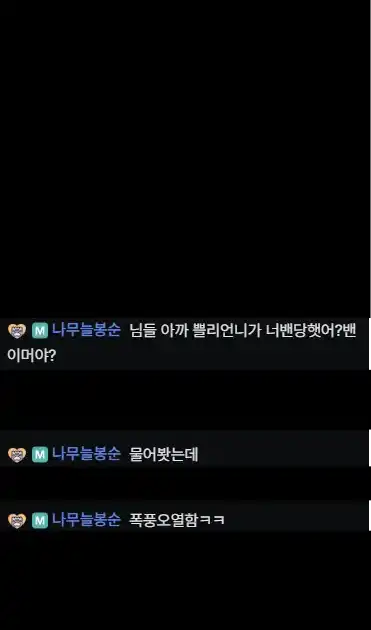 조은이 운 이유 스갤에올라옴(feat 봉순) : SOOP(숲) - 와이고수