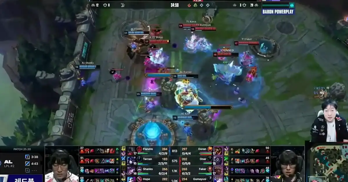 📢 T1 승리의순간 이상호반응 ..MP4 : SOOP(숲) - 와이고수