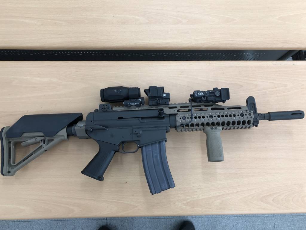 K1A 커스텀 총기