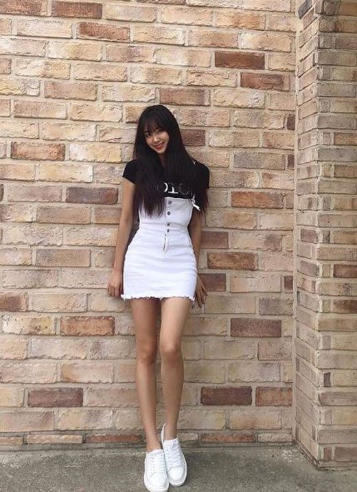 키 2m 10cm의 여자